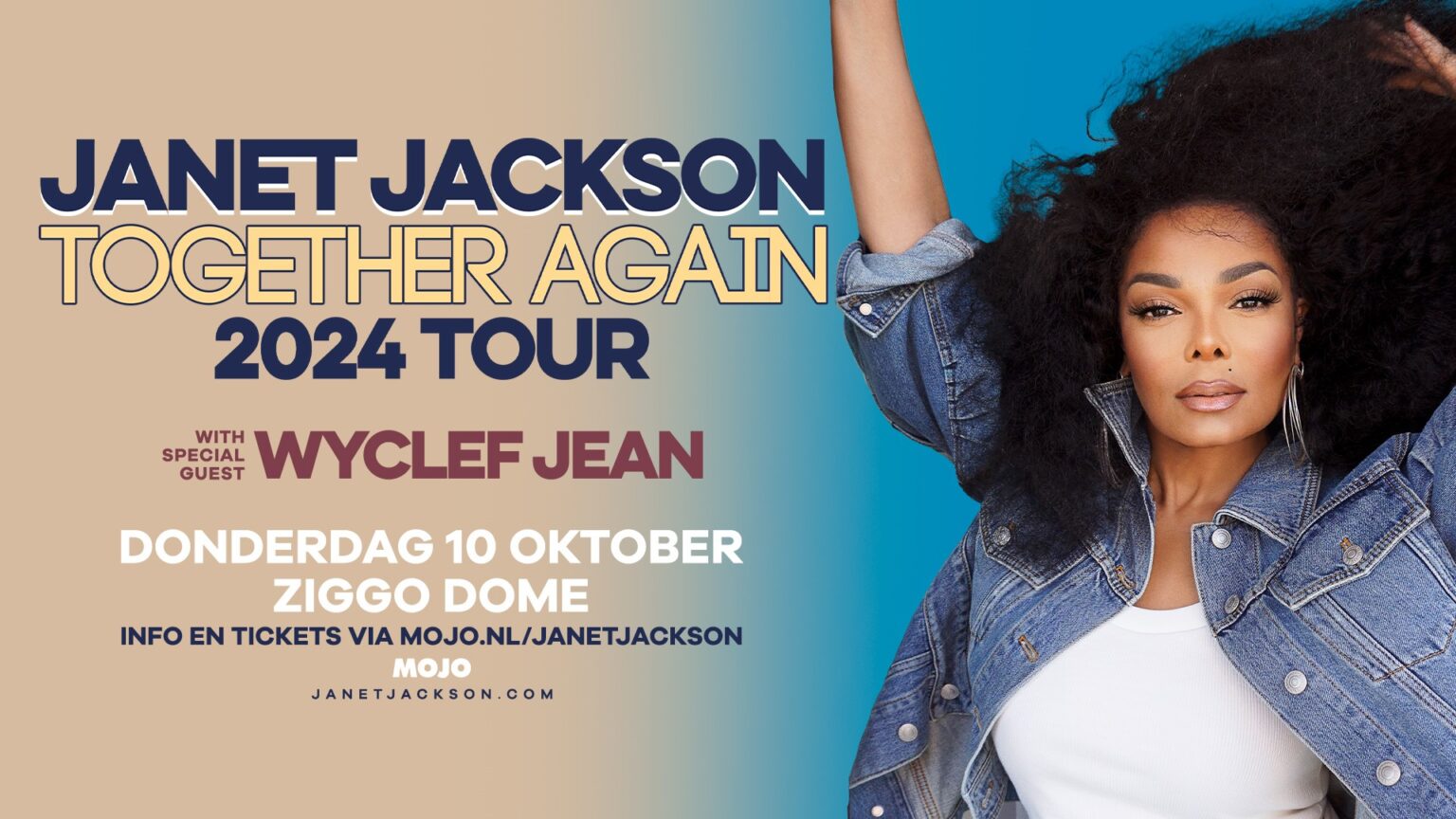 Janet Jackson presenteert de 'Together Again' tour in Ziggo Dome met ...